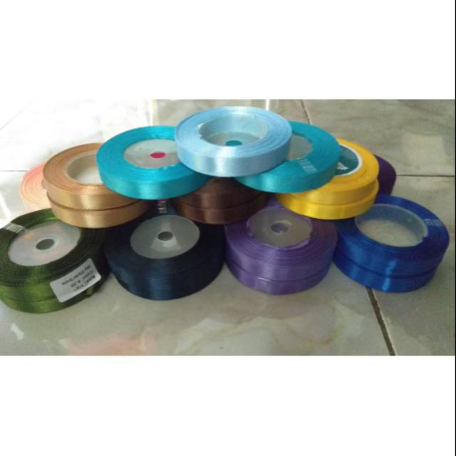 Fita / Fita Cetim Larga 1 / 2 "(1,5Cm) Unidade | Shopee Brasil