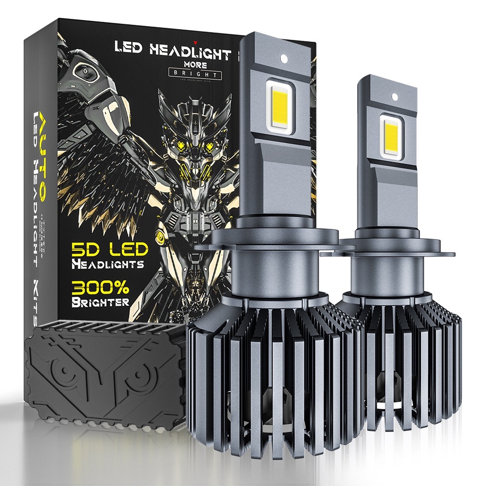 DXZ 2 Peças Farol LED Para Carro 110W 22000LM H4 H7 H1 H11 H8 H3 9005 ...