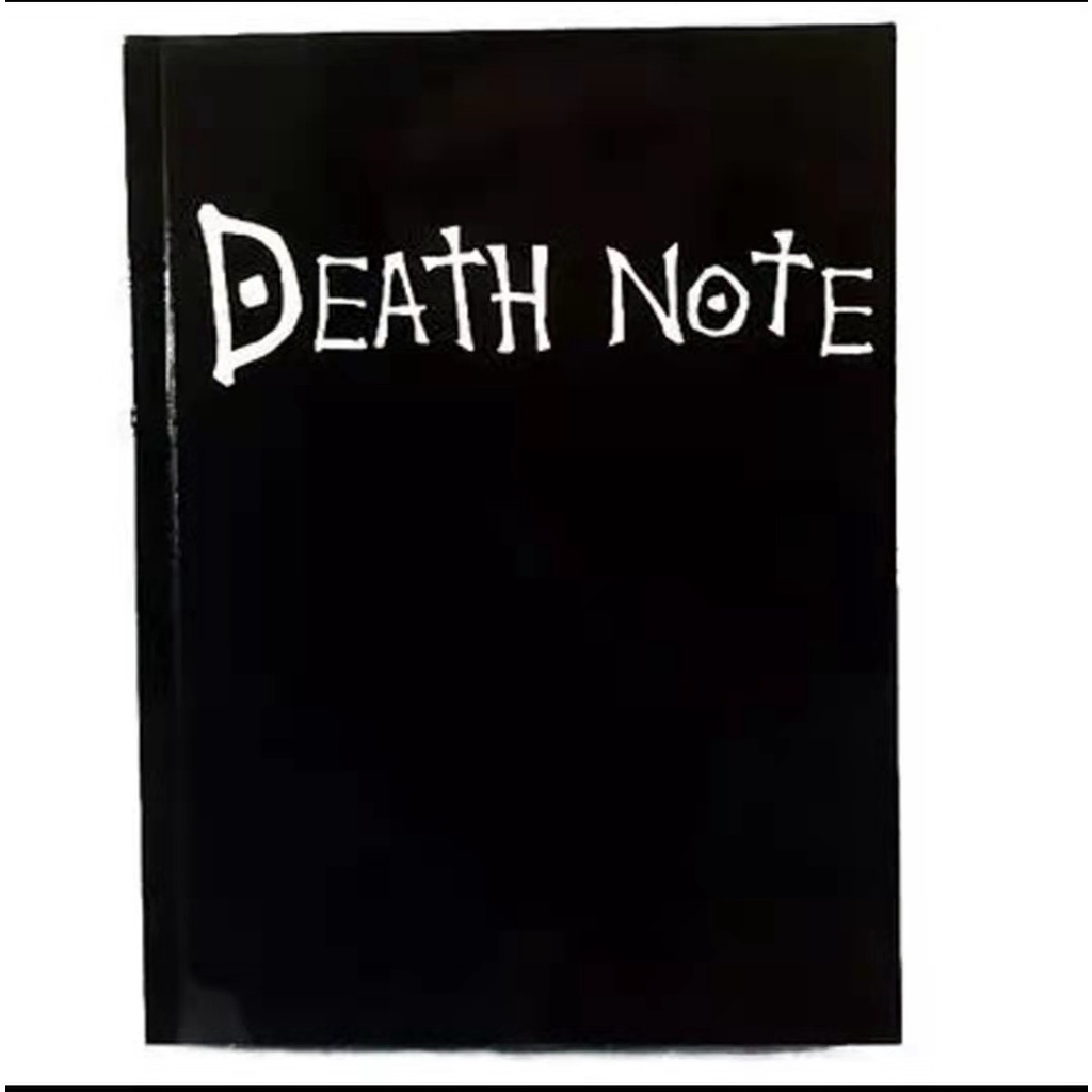 Caderno Death Note L Kira Ryuk Anime Livro Morte Black | Shopee Brasil