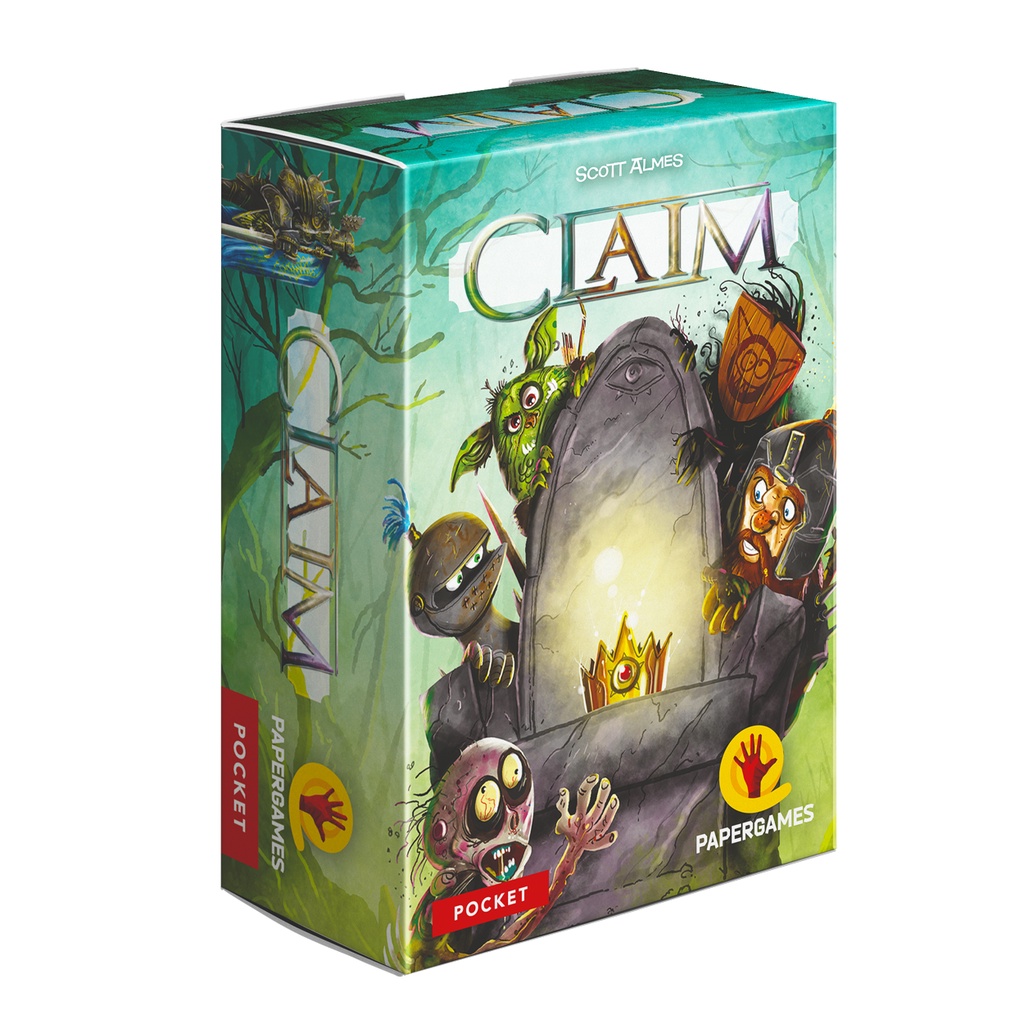 Claim - Jogo de Tabuleiro - Papergames | Shopee Brasil