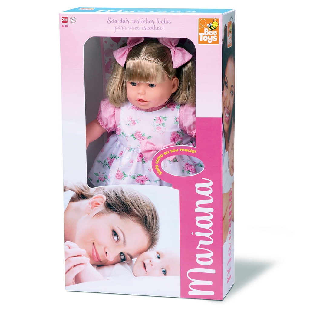 Boneca Mariana Bebezao - Bee Toys | Shopee Brasil
