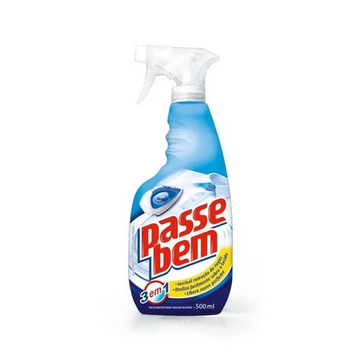 Facilitador Passar Roupas Passe Bem 500ml Pulverizador | Shopee Brasil