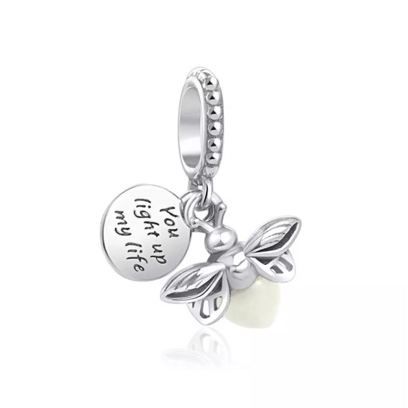 berloque Charm Pendente pandora Vaga-Lume (Brilha No Escuro) | Shopee ...