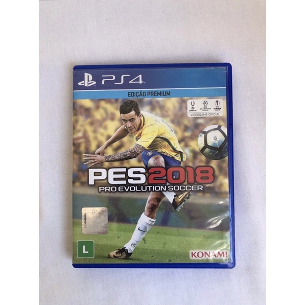 Jogo PES 2018 Playstation 4 (PS4) Original Mídia Física | Shopee Brasil