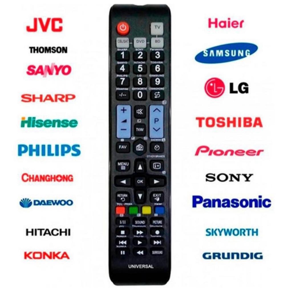 Controle Remoto UNIVERSAL TV LCD LE-7495 , SKY-9002 | Shopee Brasil