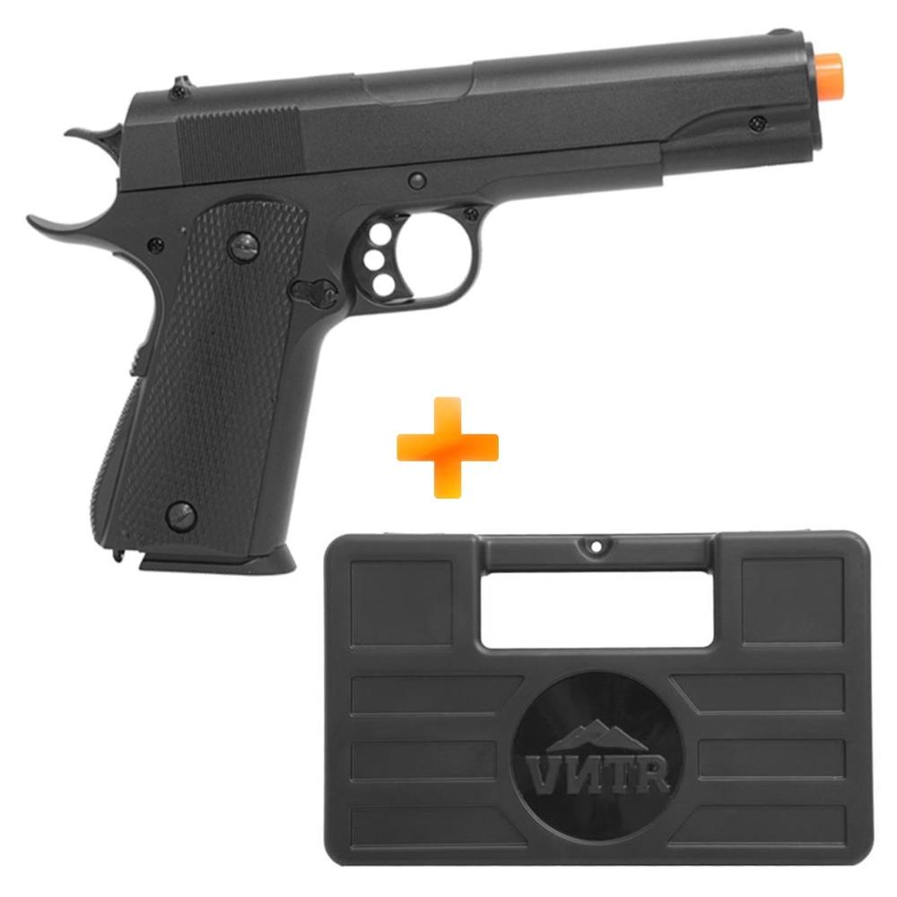Pistola de Airsoft Spring Double Eagle 1911 M295 Full Metal 230 Fps ...