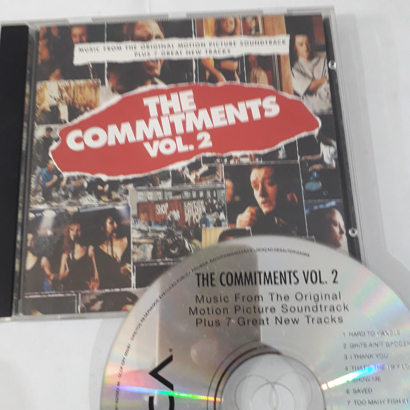 Cd - THE COMMITMENTS VOL 2 - Soundtrack - Trilha Sonora Original | Shopee Brasil