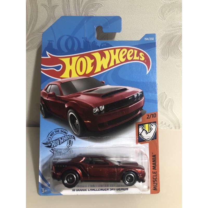 18 Dodge Challenger Srt Demon Sth Hot Wheels Hw Muscle Mania