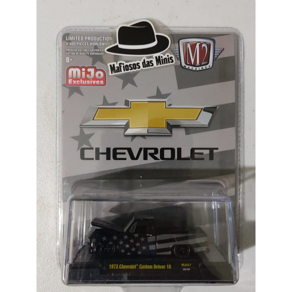 M2 Machines C10 1973 Chevrolet Custon Deluxe 10 | Shopee Brasil