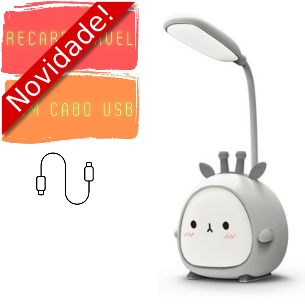 Luminária Elf Table Lamp mini de mesa infantil led diversos modelos e ...