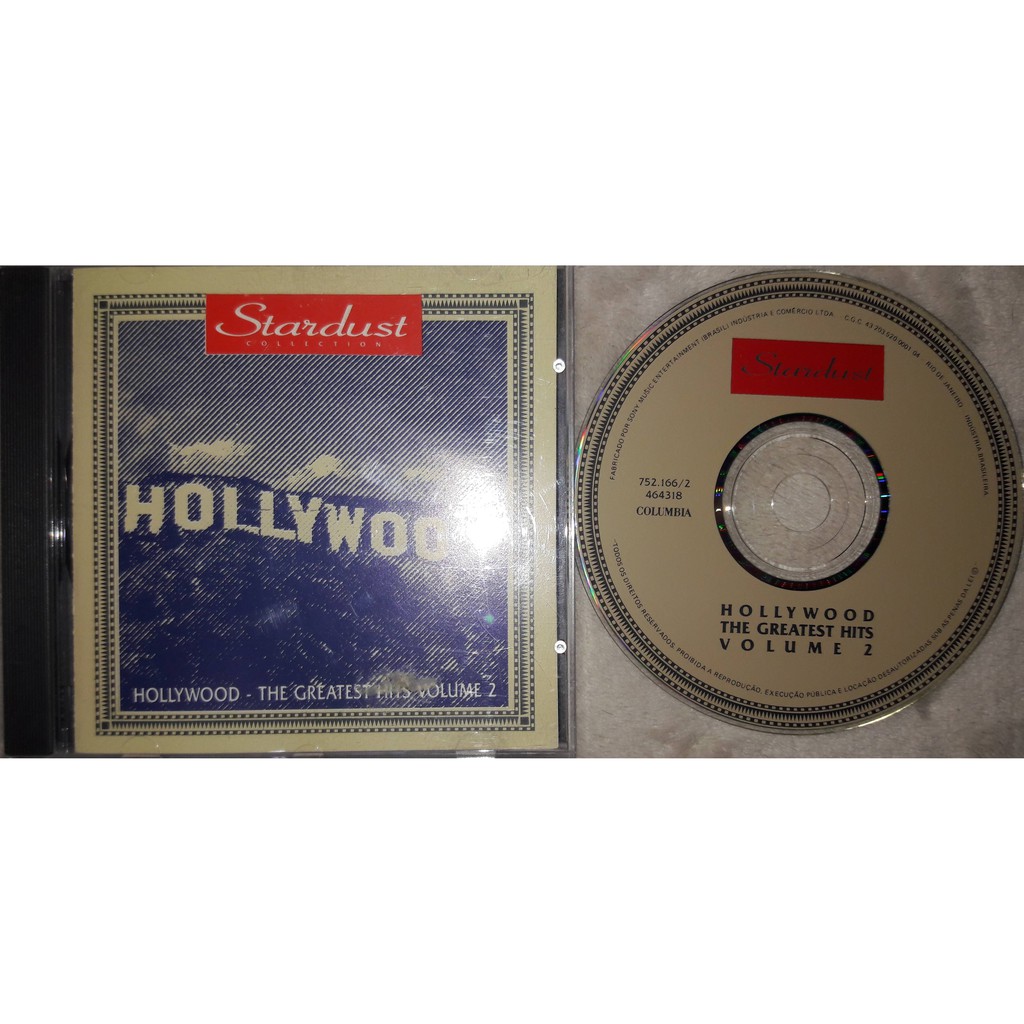 CD ORIGINAL HOLLYWOOD – THE GREATEST HITS VOLUME 2 | Shopee Brasil
