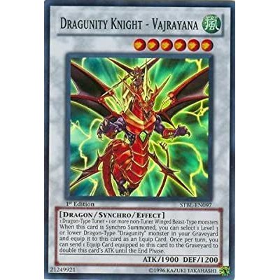 Carta de Jogo Yu-Gi-Oh! - Dragunity Knight - Vajrayana (STBL-EN097 ...