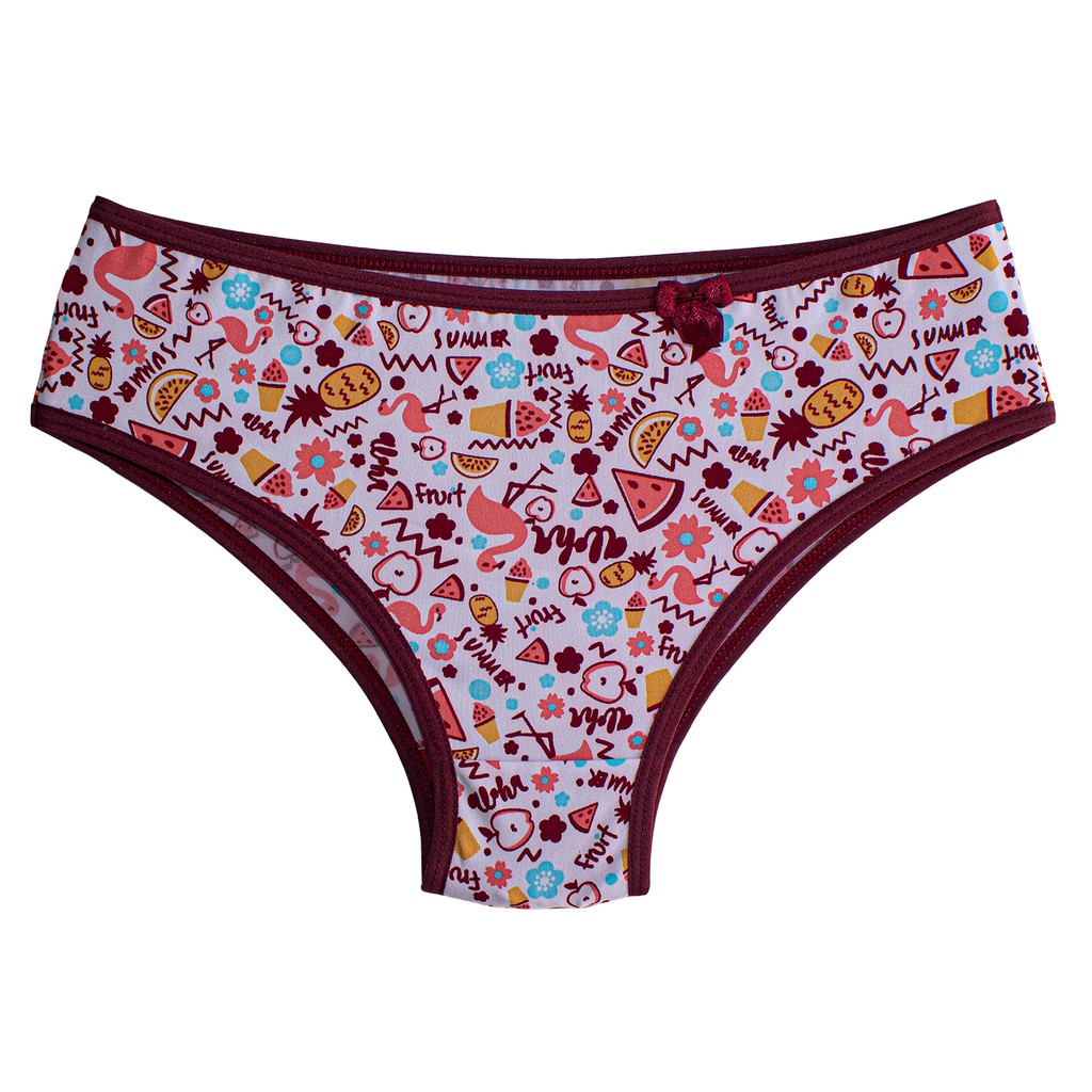 kit 4 calcinha menina infantil juvenil microfibra | Shopee Brasil