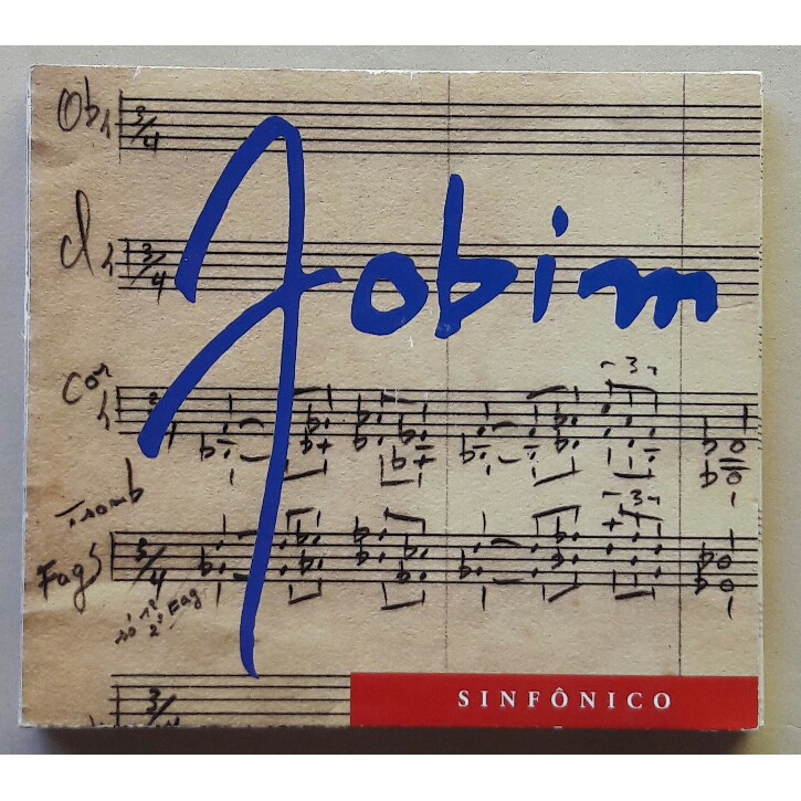 Cd Tom Jobim, Jobim Sinfônico 2003 Álbum Duplo (excelente) | Shopee Brasil