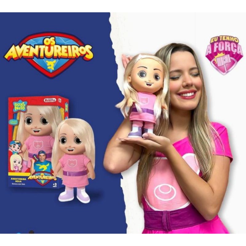 Boneca Aventureira Rosa Original Rosita | Shopee Brasil