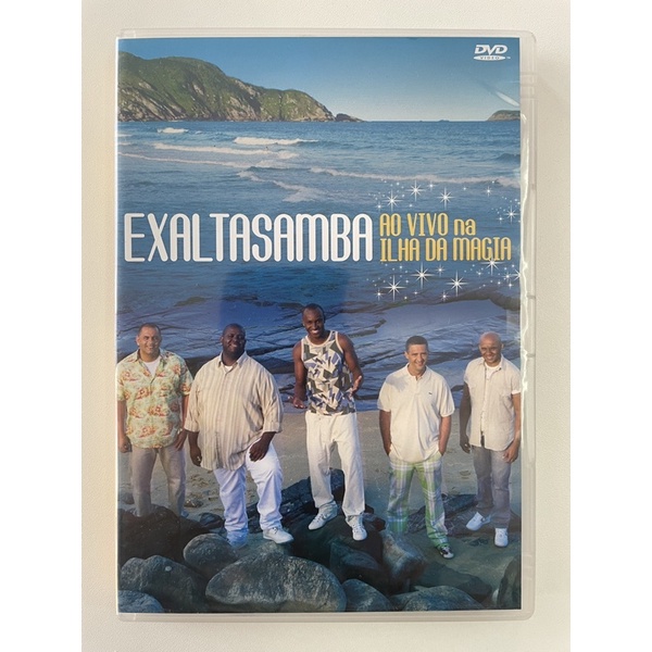 DVD Original Exaltasamba Ao Vivo na Ilha da Magia - Usado | Shopee Brasil