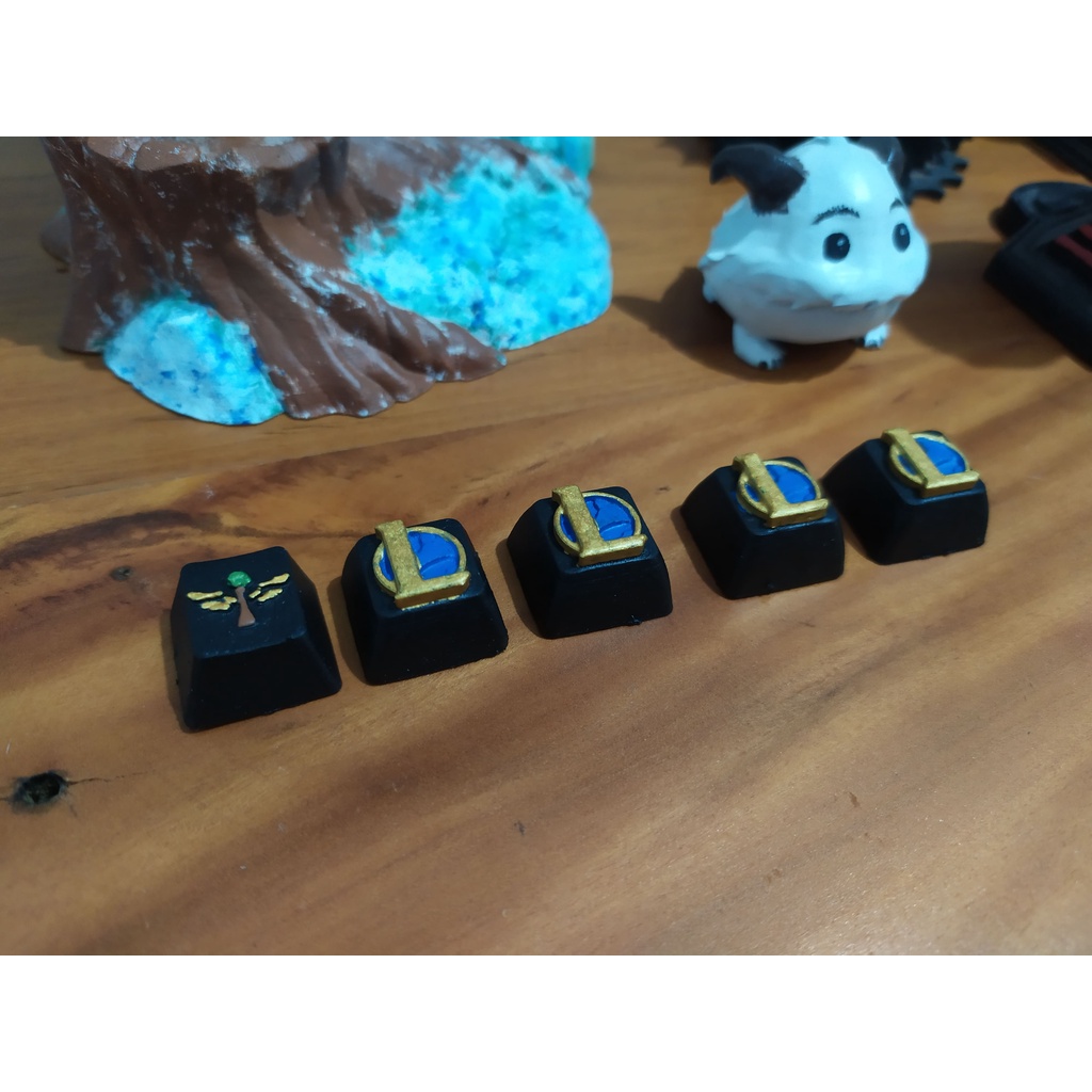 Tecla Keycap Teclado Mecânico - League Of Legends LOL | Shopee Brasil