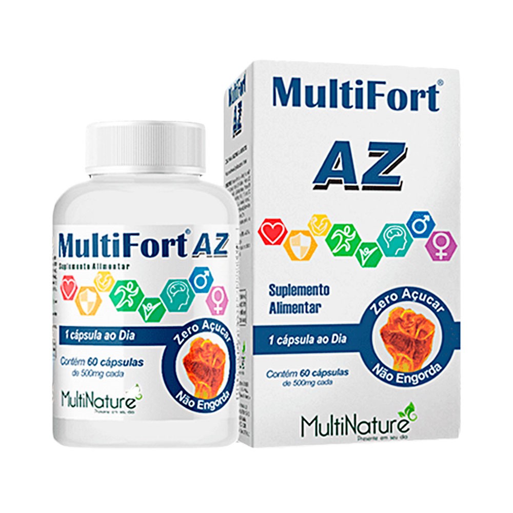 MULTIVITAMINICO AZ 60 CAPSULAS | Shopee Brasil