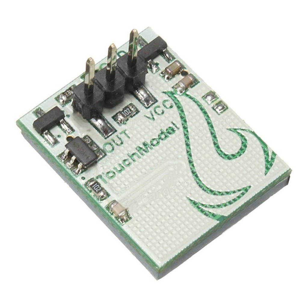 Sensor Botão Httm Capacitivo Touch Com Led Verde 5v Arduino | Shopee Brasil