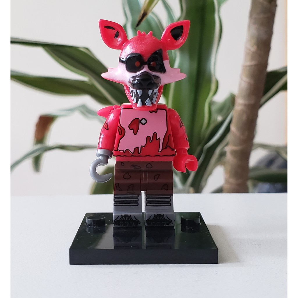 Boneco minifigure Five Nights At Freddy FNAF animatronic Nightmare Foxy ...