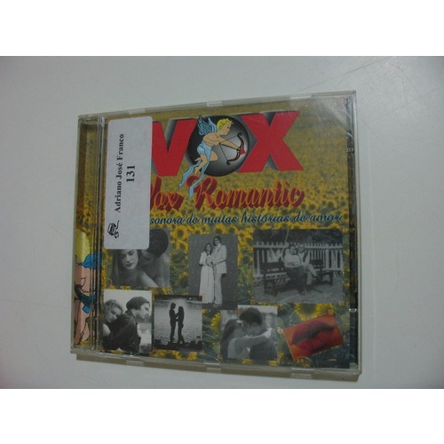 Cd Vox Romantic Trilhas Sonoras De Muitas Histórias De | Shopee Brasil