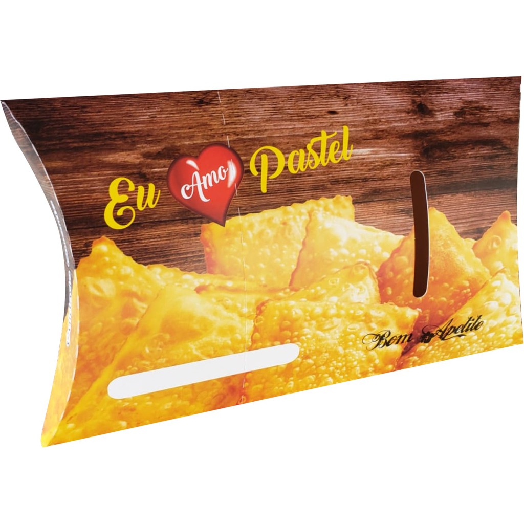 EMBALAGEM DELIVERY PARA PASTEL G - LINHA AMO PASTEL 100pçs | Shopee Brasil