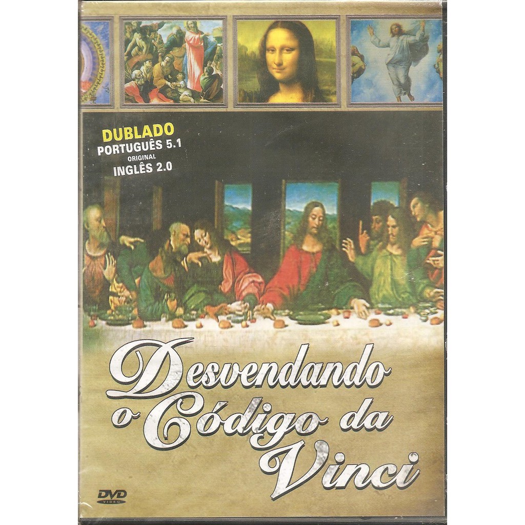 DVD DESVENDANDO O CODIGO DA VINCI (DOCUMENTARIO S/ FILME DAN BRAWN) (NOVO ORIGINAL) | Shopee Brasil
