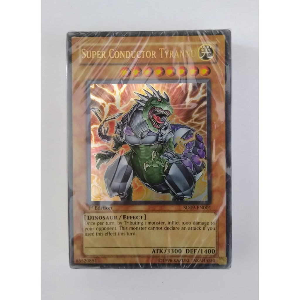 Structure Deck Dinosaurs Rage (No Box) Yu-gi-oh | Shopee Brasil