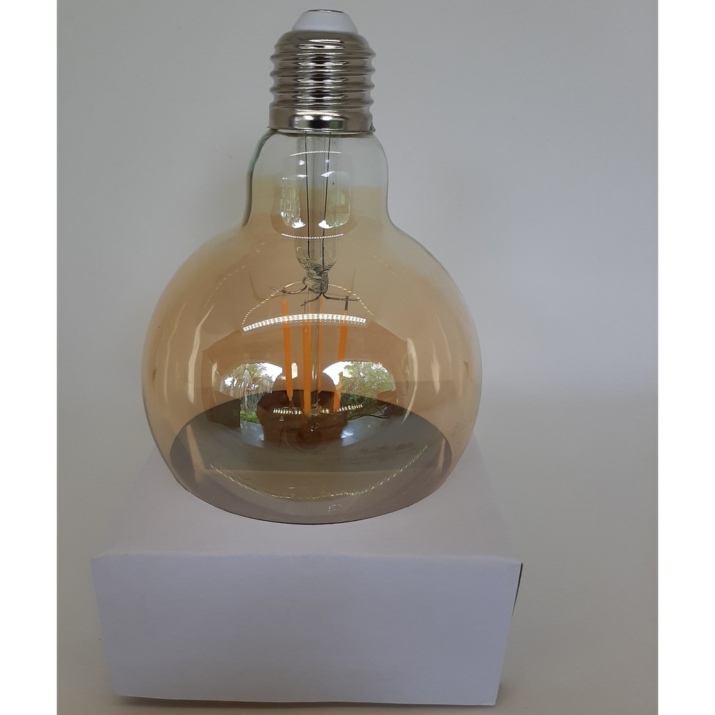 Lampada Led Filamento Bulbo G95/e27 | Shopee Brasil