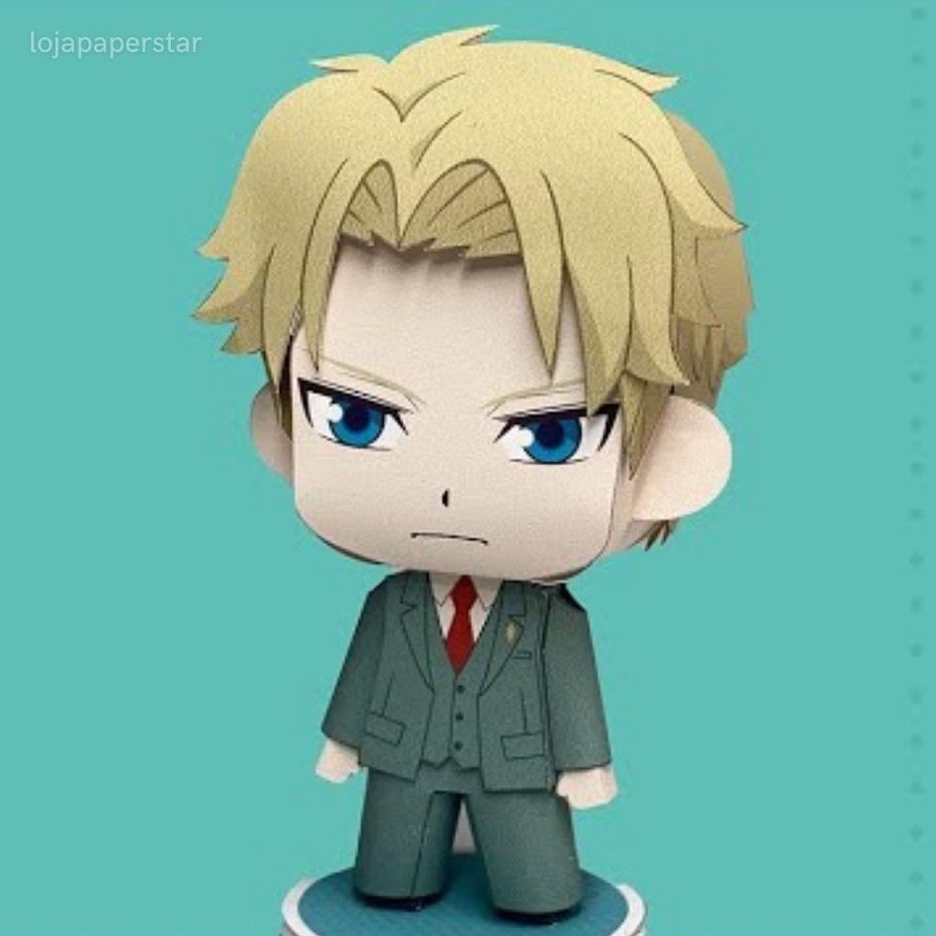 Figures De Spy X Family (papercrafts) Loid Forger | Shopee Brasil