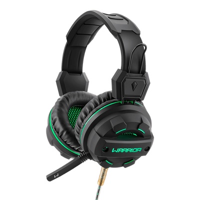 Fone de Ouvido / Headset Gamer Warrior Magne P2+USB Com LED Verde ...