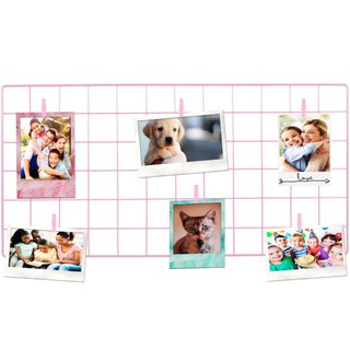 Porta Retrato Painel Aramado Memory Bord + Brinde 30x60cm | Shopee Brasil
