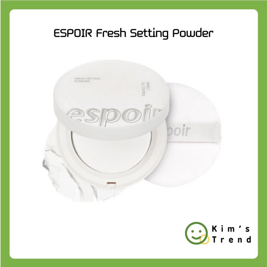 ESPOIR Fresh Setting Powder (9g) | Shopee Brasil