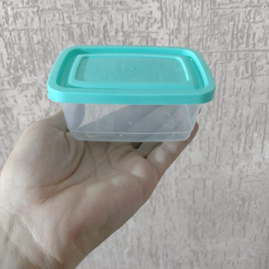 Kit Pote Quadrado 270ml com Tampa, Jogo Pote Plástico BPA free ...