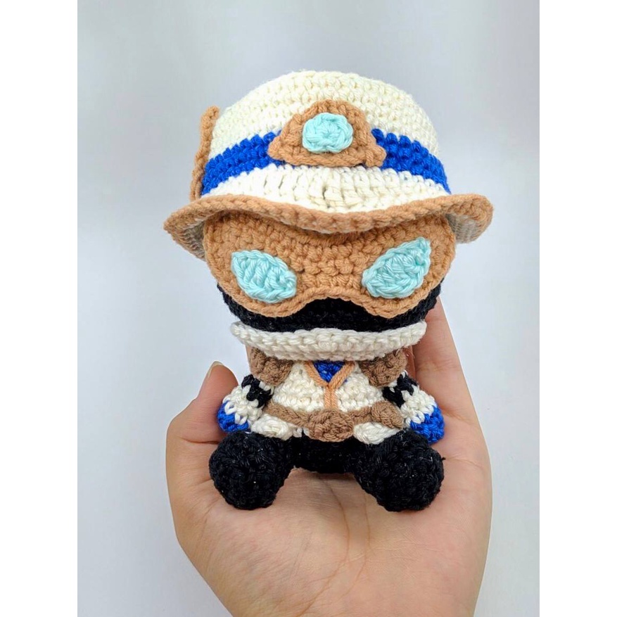 Cypher Valorant | Amigurumi | Shopee Brasil