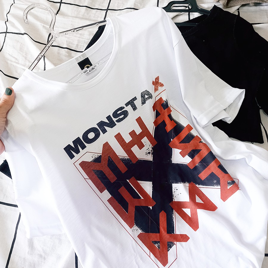 Camiseta Unissex MONSTA X 'The Code' | KPOP Aesthetics | Shopee Brasil