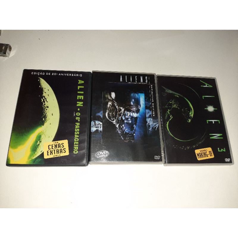 coleção DVDs aliens definitive edition originais | Shopee Brasil