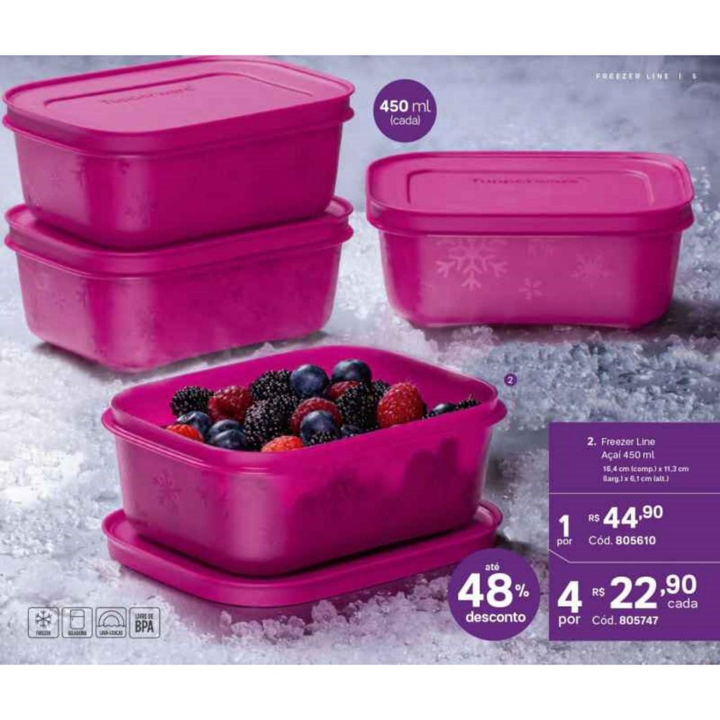 Freezer line 450 ML | Shopee Brasil