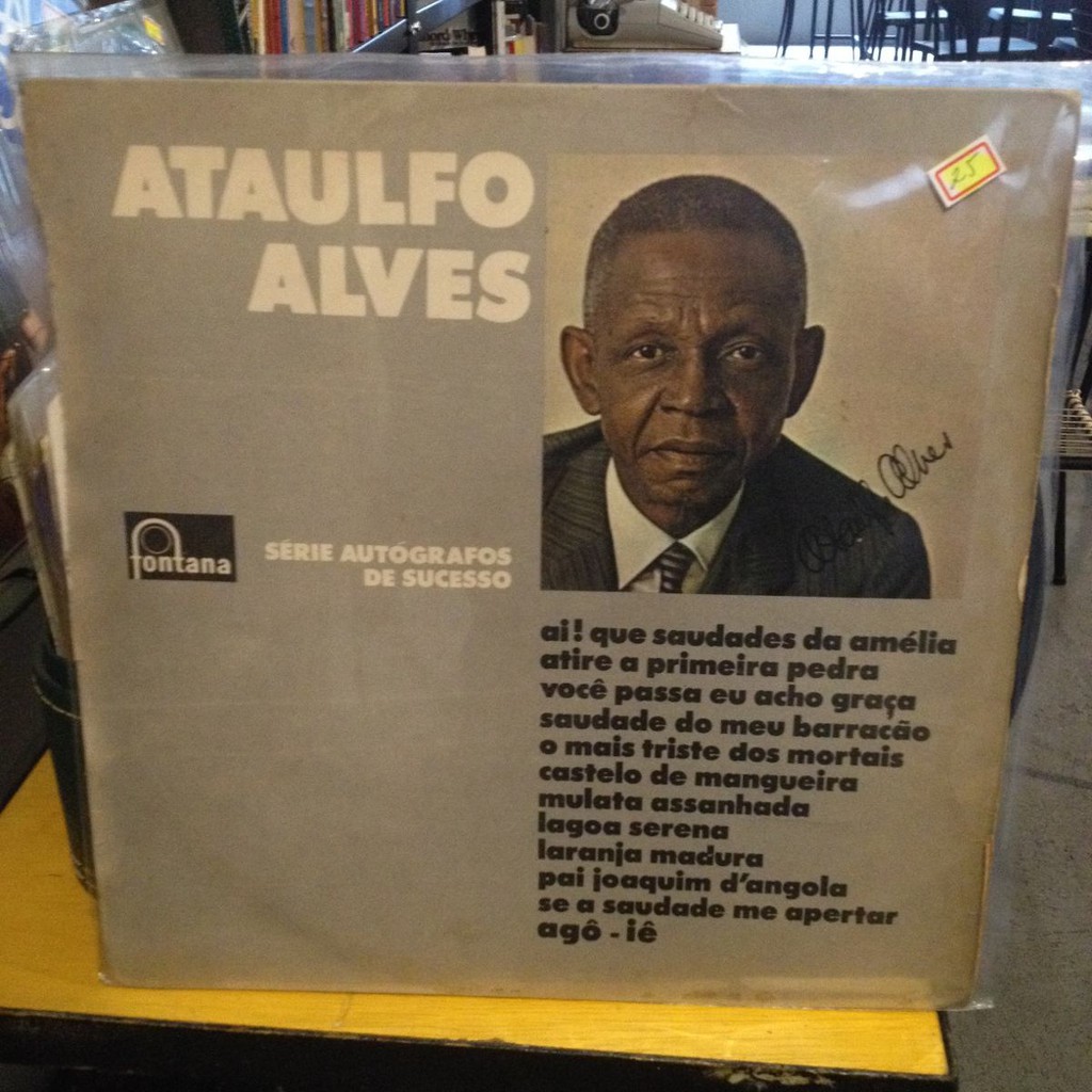 Ataulfo Alves Serie Autografo De Sucesso Lp Vinil Disco | Shopee Brasil