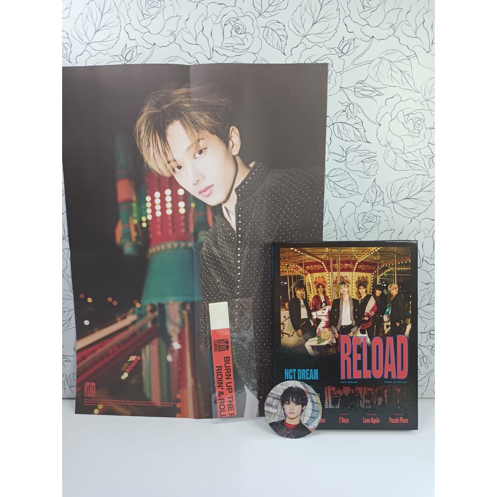Álbum Reload ver. Ridin' - NCT Dream | com circle card | Shopee Brasil