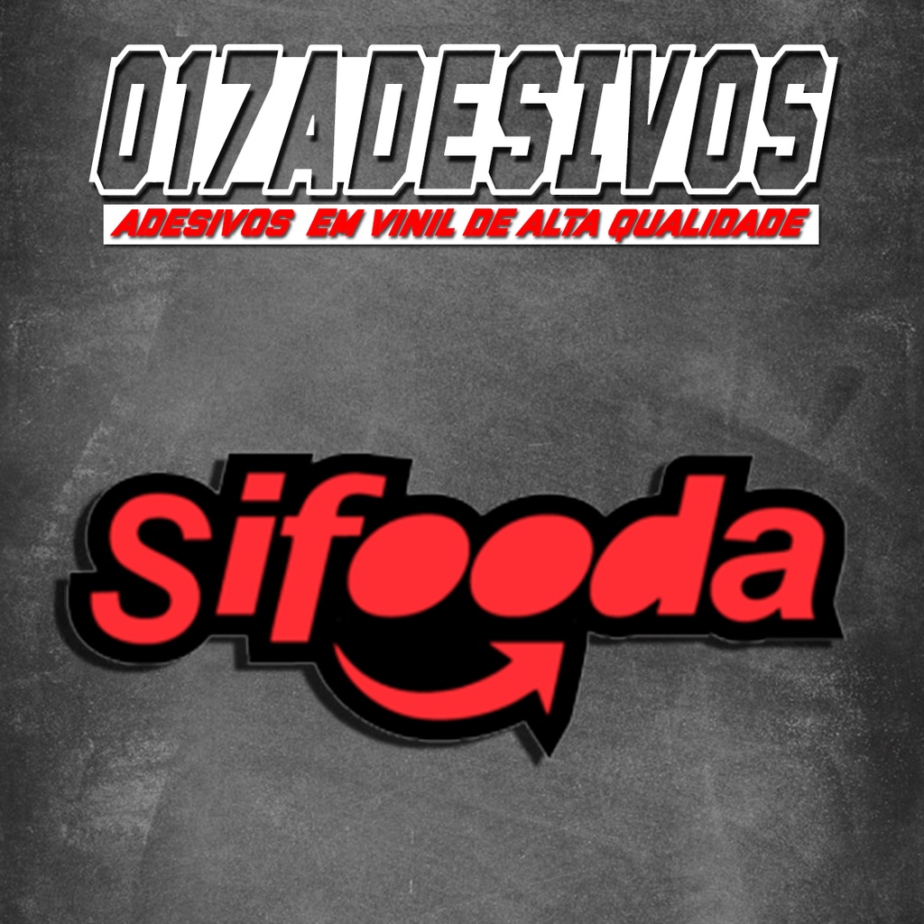 Adesivo Sifooda 5unidades 10x4 | Shopee Brasil
