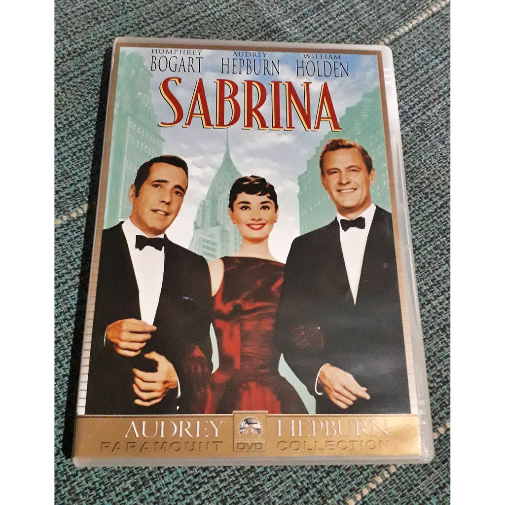 DVD Sabrina - Original - Audrey Hepburn - Humphrey Bogart Comédia ...
