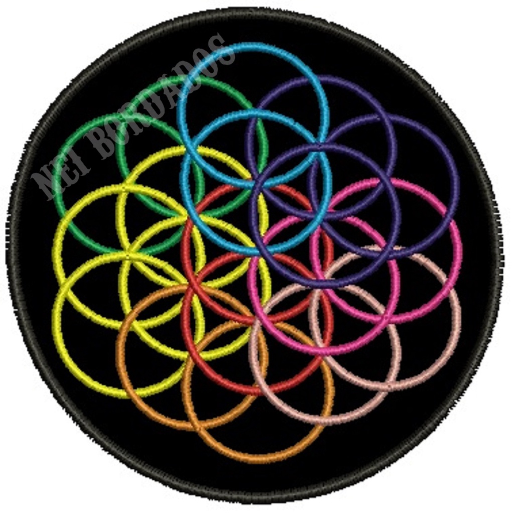 Patch Bordado Banda Coldplay Circle (rock, Metal, Gótico). | Shopee Brasil