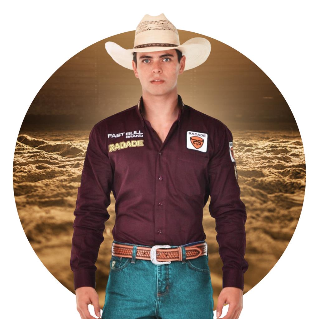 camisa country radade manga longa rodeio cowboy masculina bordada ...