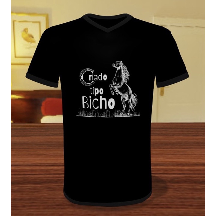 Camiseta Criado tipo Bicho | Shopee Brasil