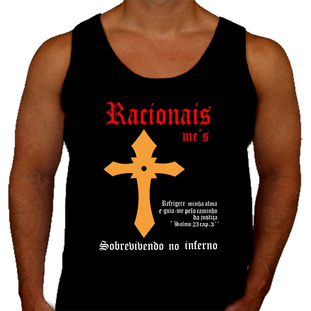 Regata Masculina Racionais Mc``s Ref=397 | Shopee Brasil