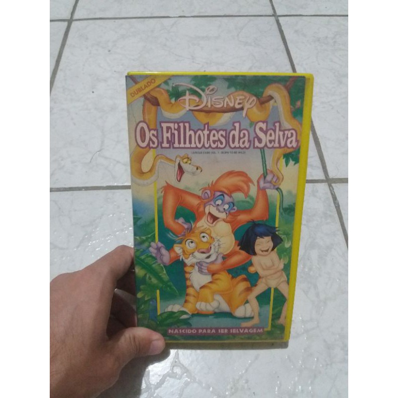 VHS Os filhotes da Selva ( dublado) | Shopee Brasil