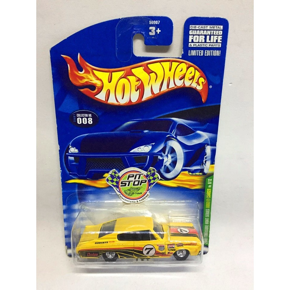 HOT WHEELS - DODGE CHARGER - TREASURE HUNT SUPER 2001 | Shopee Brasil