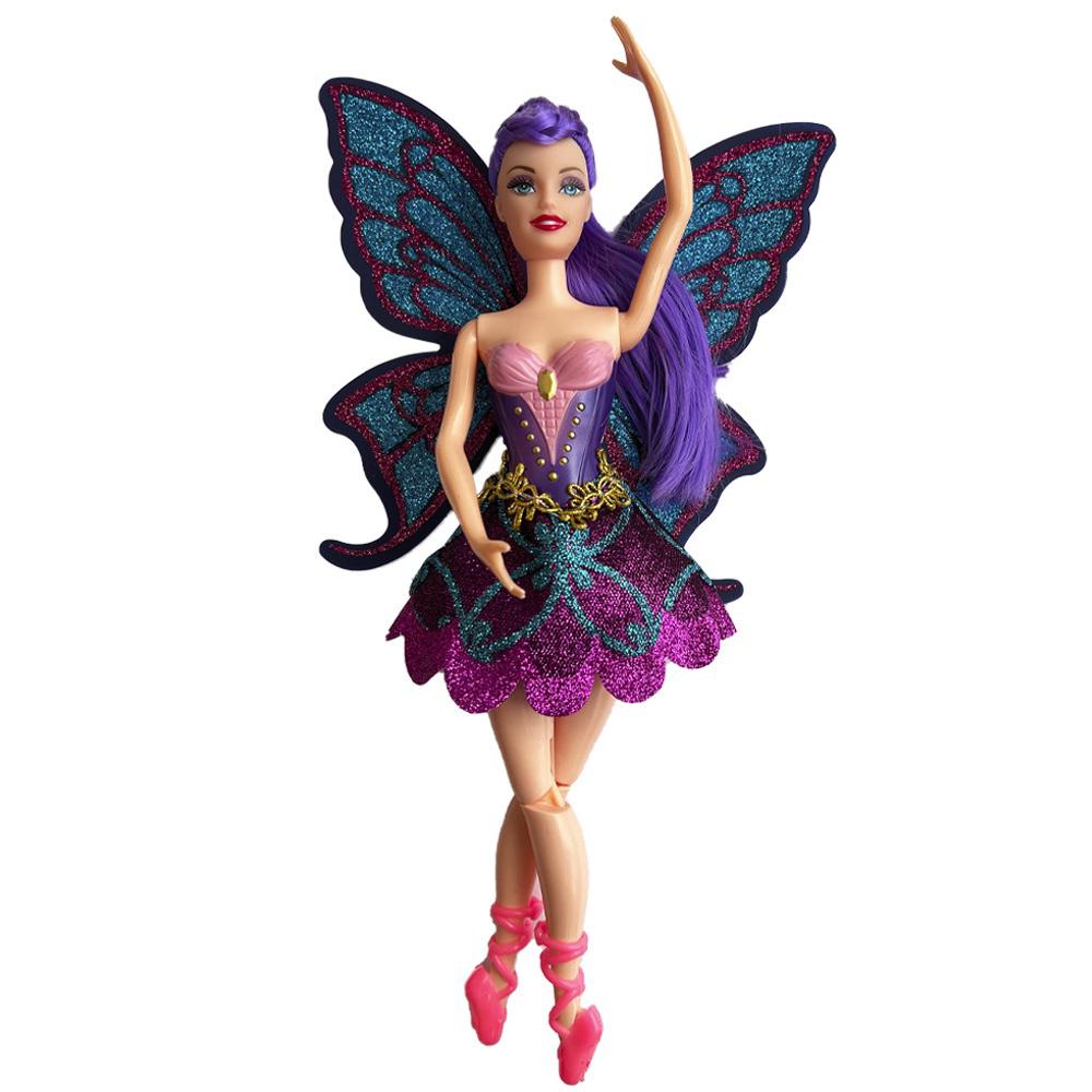 Barbie Princesa Bailarina Articulada. Fada Rosa, Fada Roxa e Fada Verde | Shopee Brasil