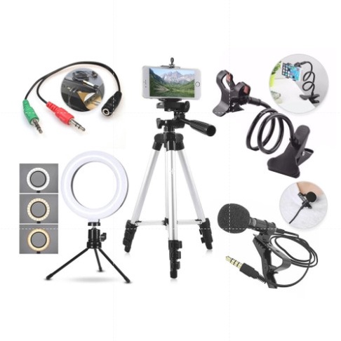 Kit Youtuber Profissional Com 5 Peças | Shopee Brasil
